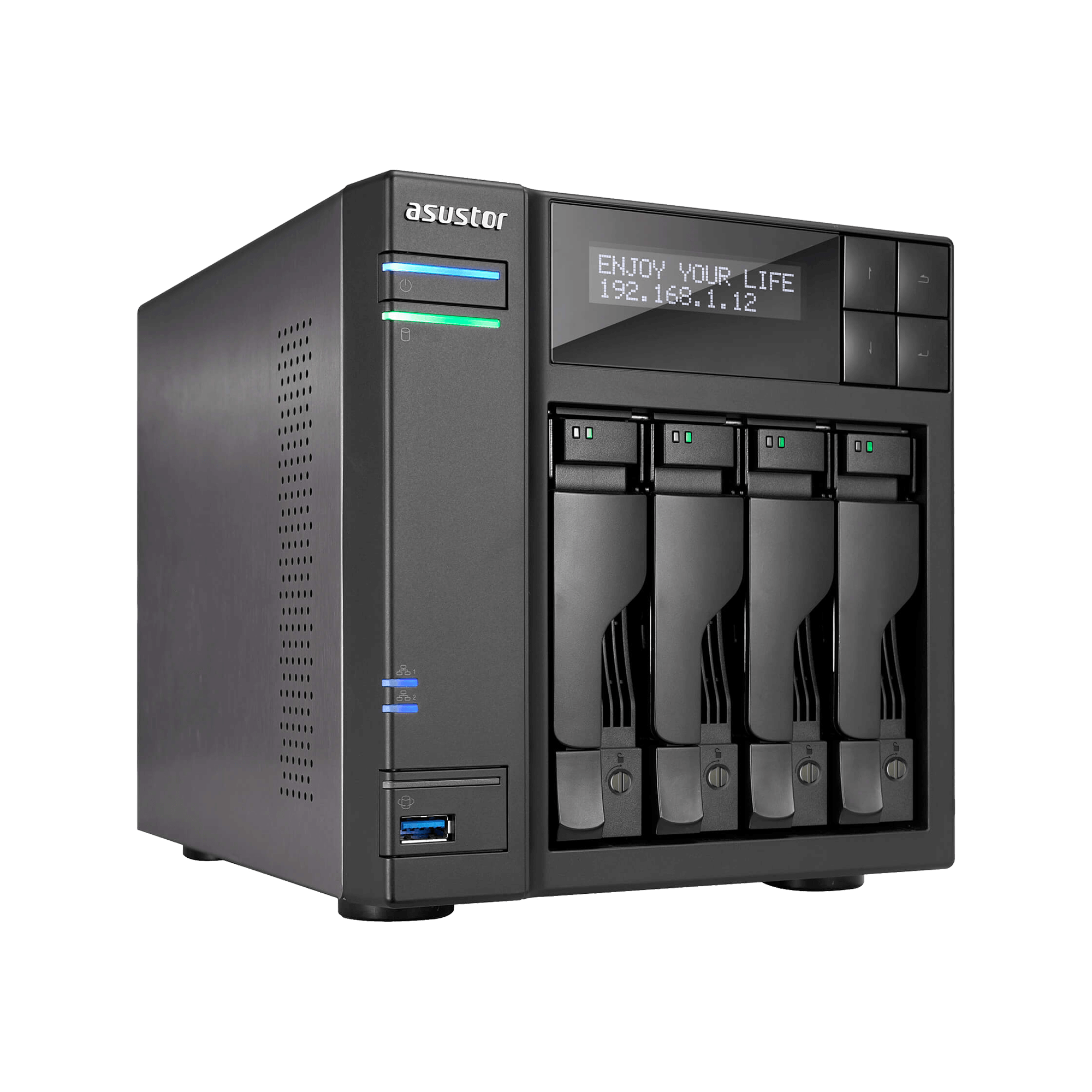 AS6404T | ASUSTOR(アサスター) NASケース 64シリーズ 4ベイ AS6404T | ASUSTOR(アサスター) NASケース 64シリーズ 4ベイ