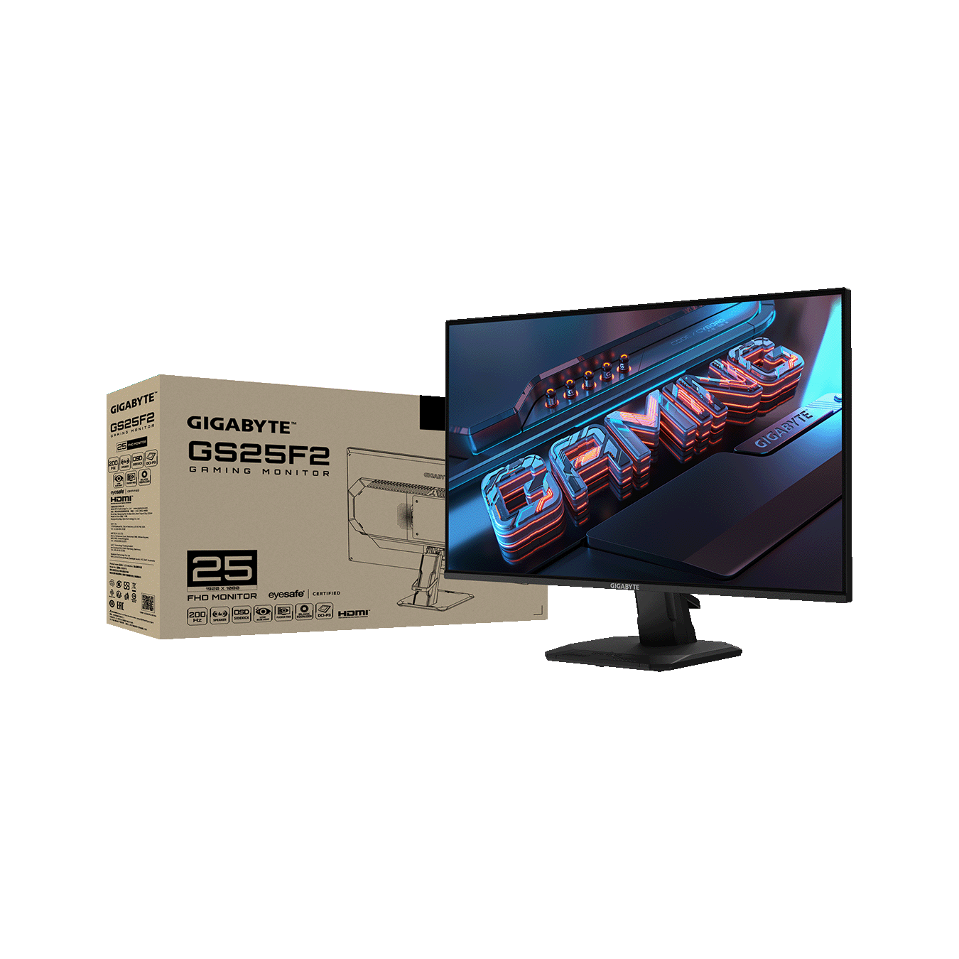 GIGABYTE GS25F2 | GIGABYTE GS25F2 | GIGABYTE(ギガバイト) 24.5インチ FHD(1920× ...