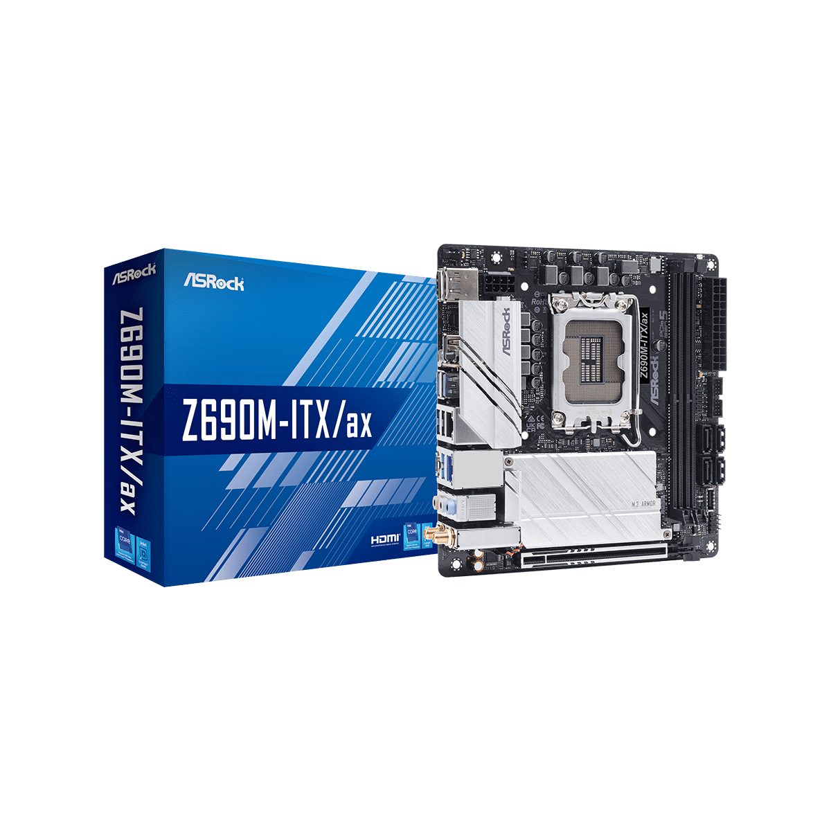 ASRock(アスロック) LGA 1200 Intel H570 Mini-ITX マザーボード | CFD販売株式会社 CFD Sales ...